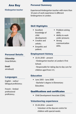 Comment rédiger un CV en anglais